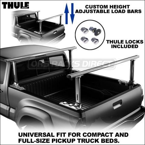 Thule 500 Xsporter Pro Multi-Height Truck Rack - Three Brothers Boards