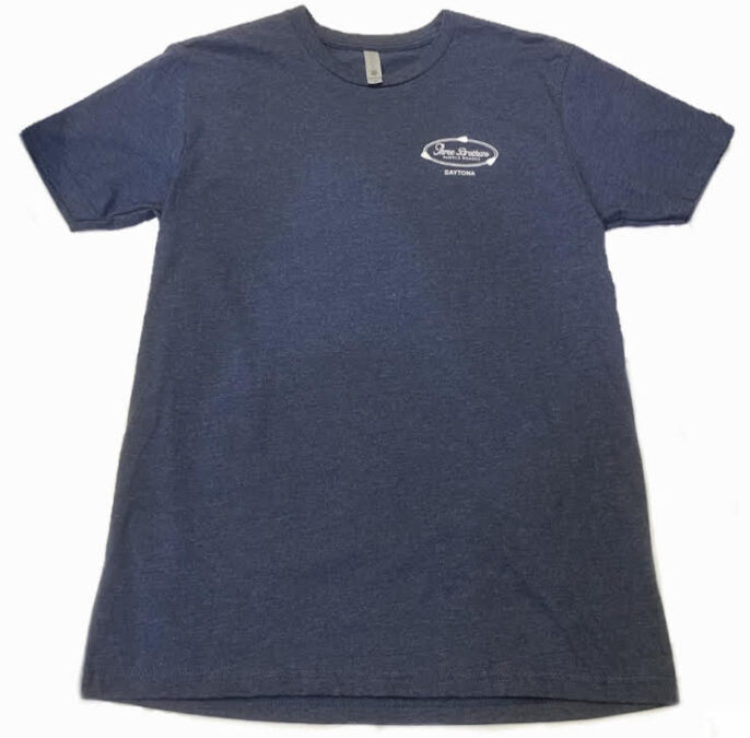 Three Brothers Boards Tour Logo Navy Tee